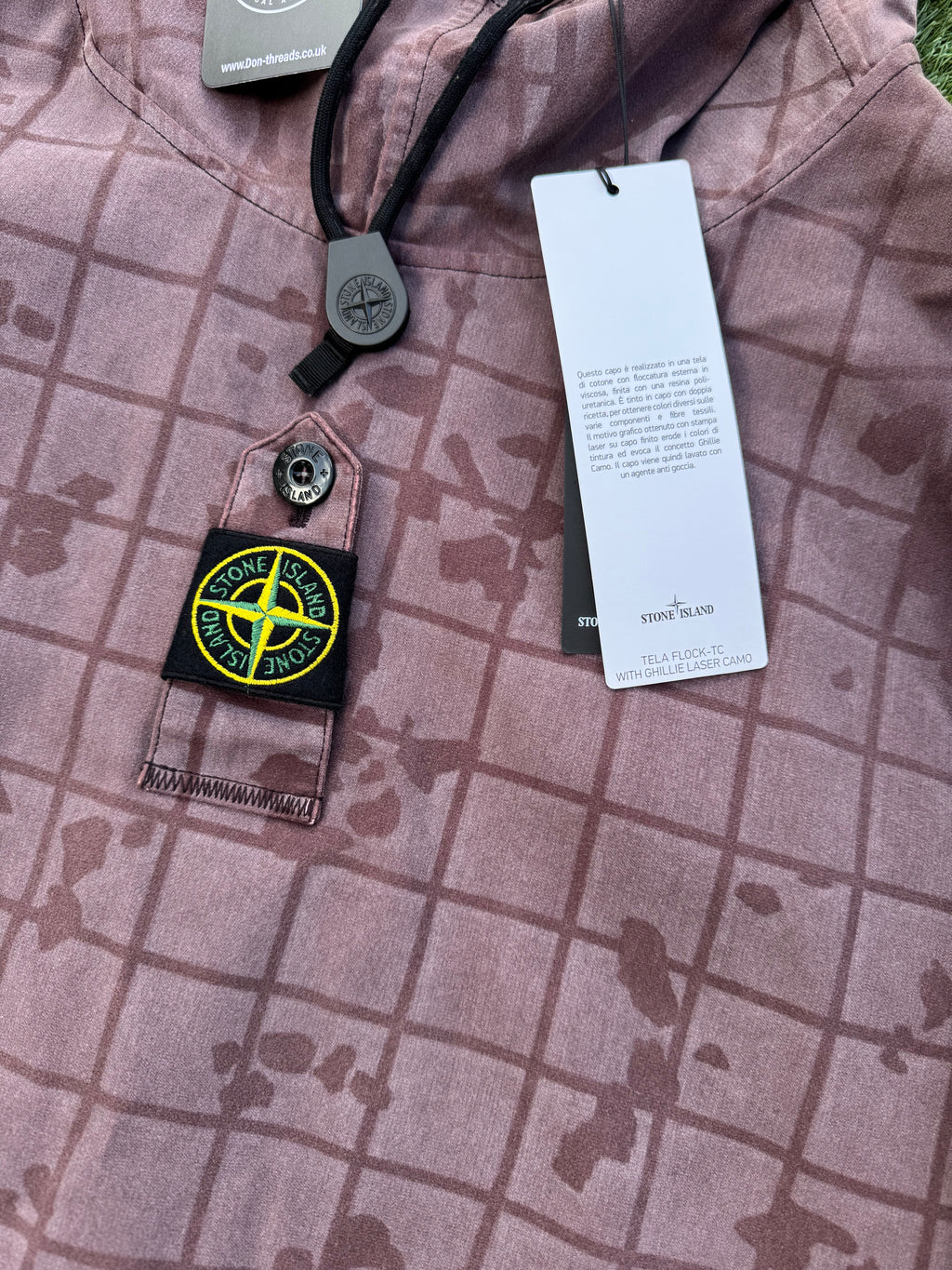 Stone Island Tela Flock-TC With Ghillie Laser Camo – DON Threads