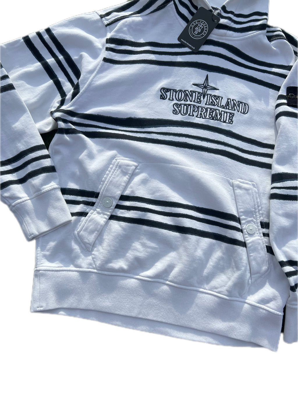 Stone Island X Supreme Pullover Hoodie – DON Threads